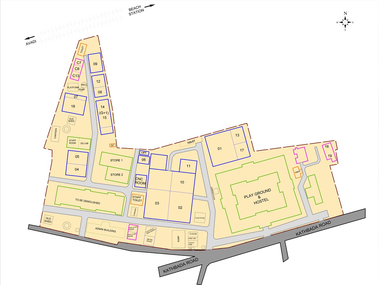 LAYOUT – ITI NORTH CHENNAI